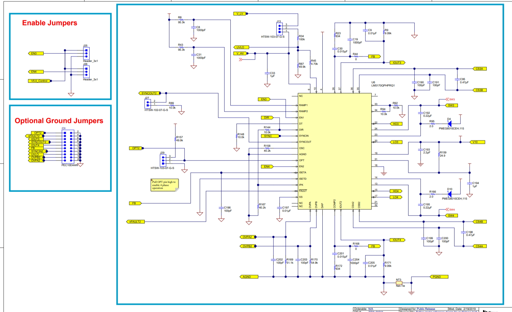 用于多相高精度 0.5 至 100A 电池化成的电池测试仪参考设计