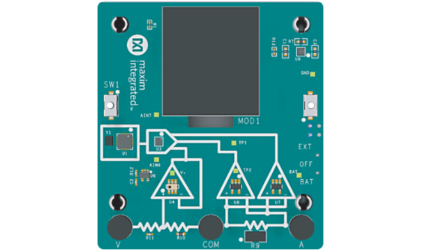 超低功耗MAX32660 MCU数字万用表评估套件