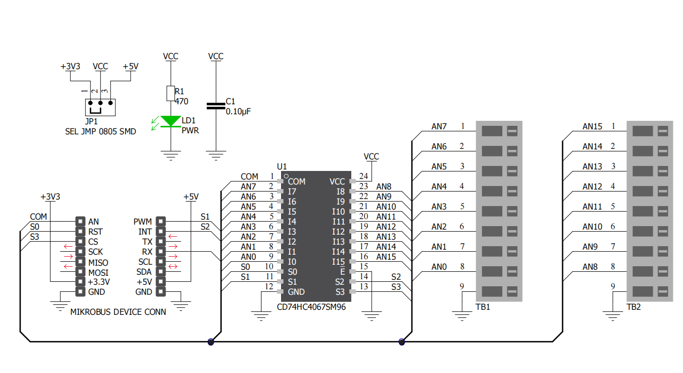 模拟多路复用器模块（1）