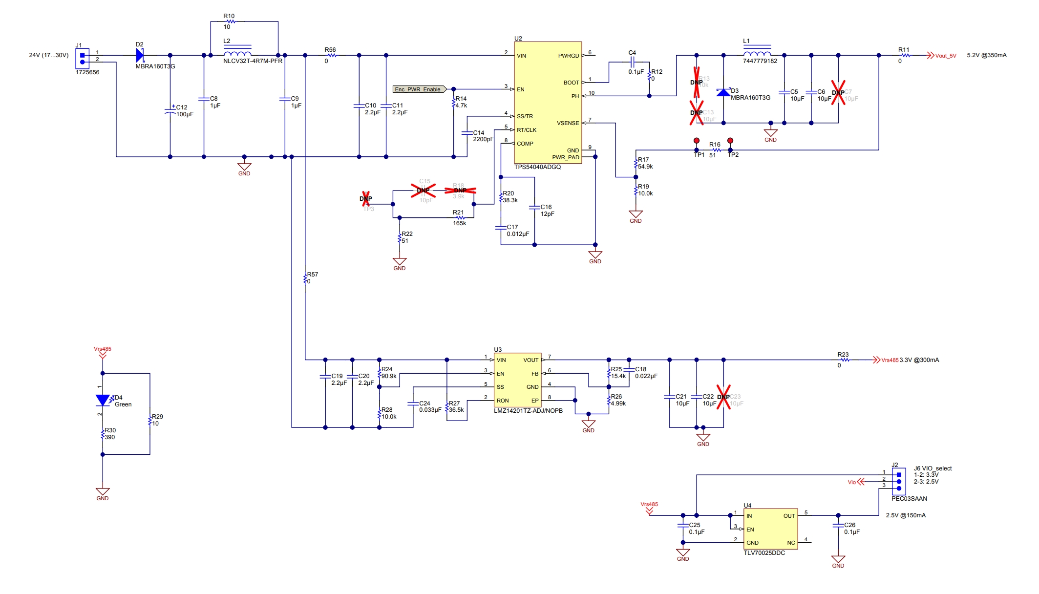 5V BiSS 位置编码器接口参考设计