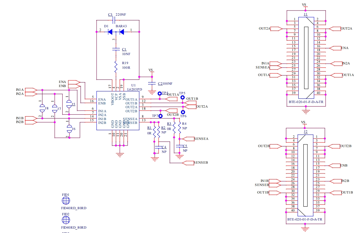 家族直流刷和步进电机驱动评估板