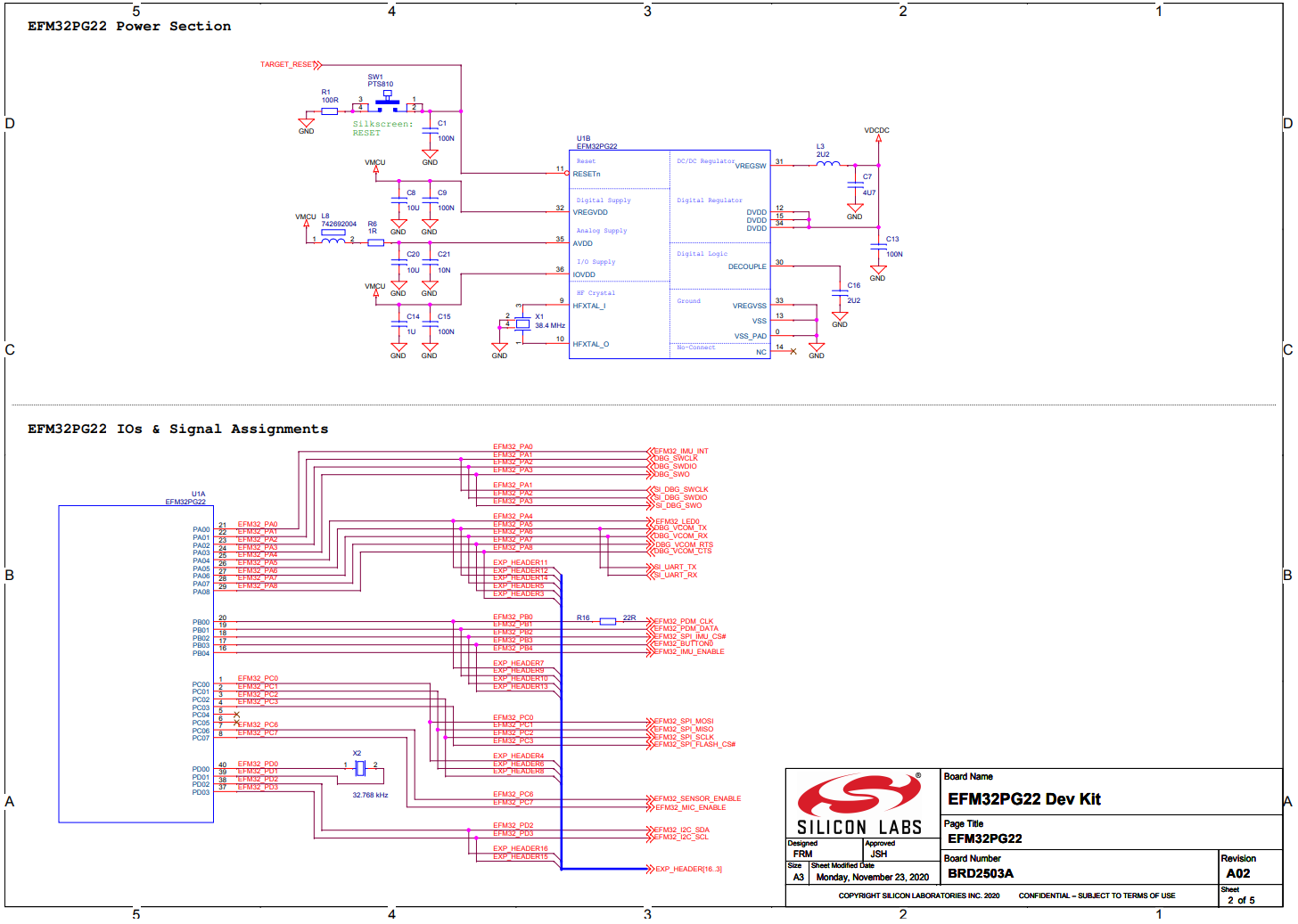 EFM32PG22 开发套件