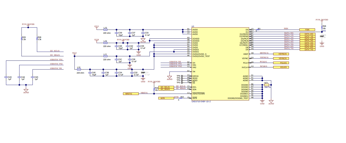 具有 MIPI CSI-2 接口、PMIC、FPD-Link 的汽车类 1.3MP 低成本摄像头模块参考设计