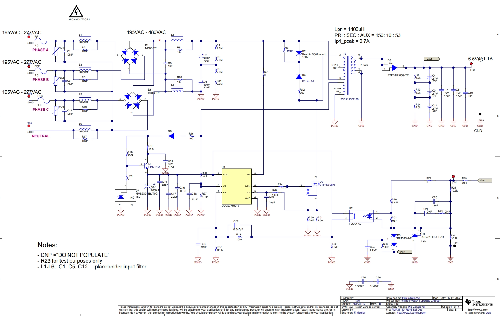 具有被动电芯均衡功能的离线超级电容器备用电源参考设计