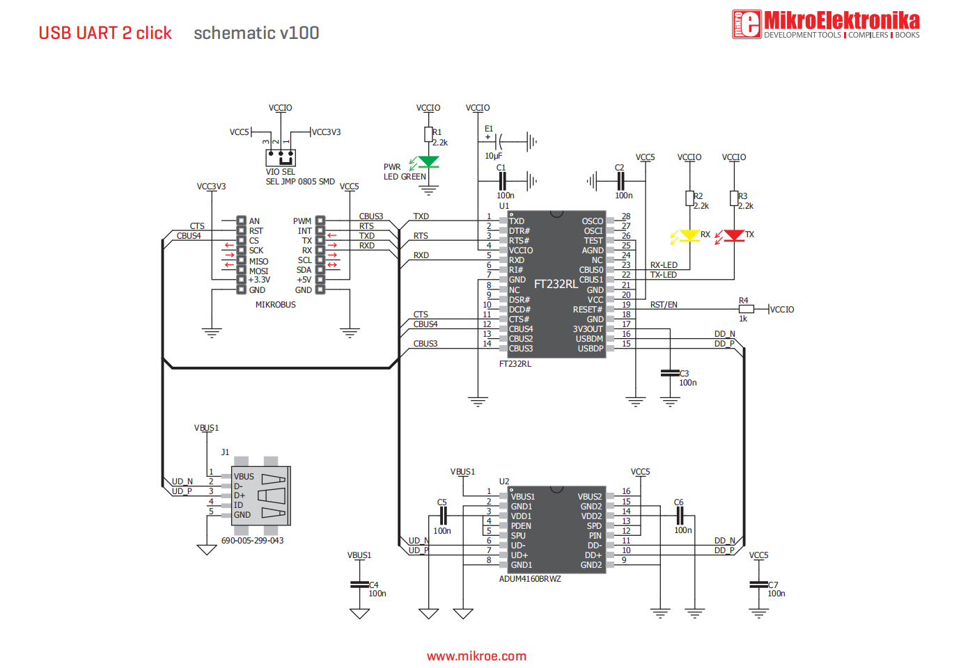 USB转UART模块(2)