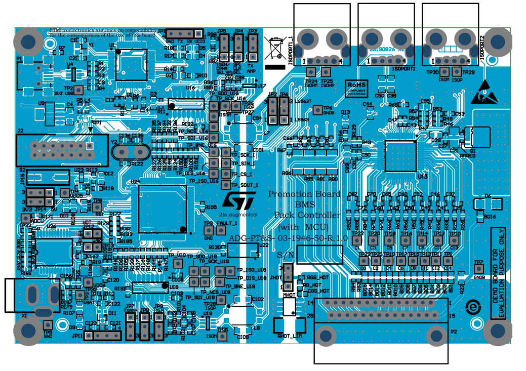 EVAL-L9963E-MCU：汽车电池管理评估板