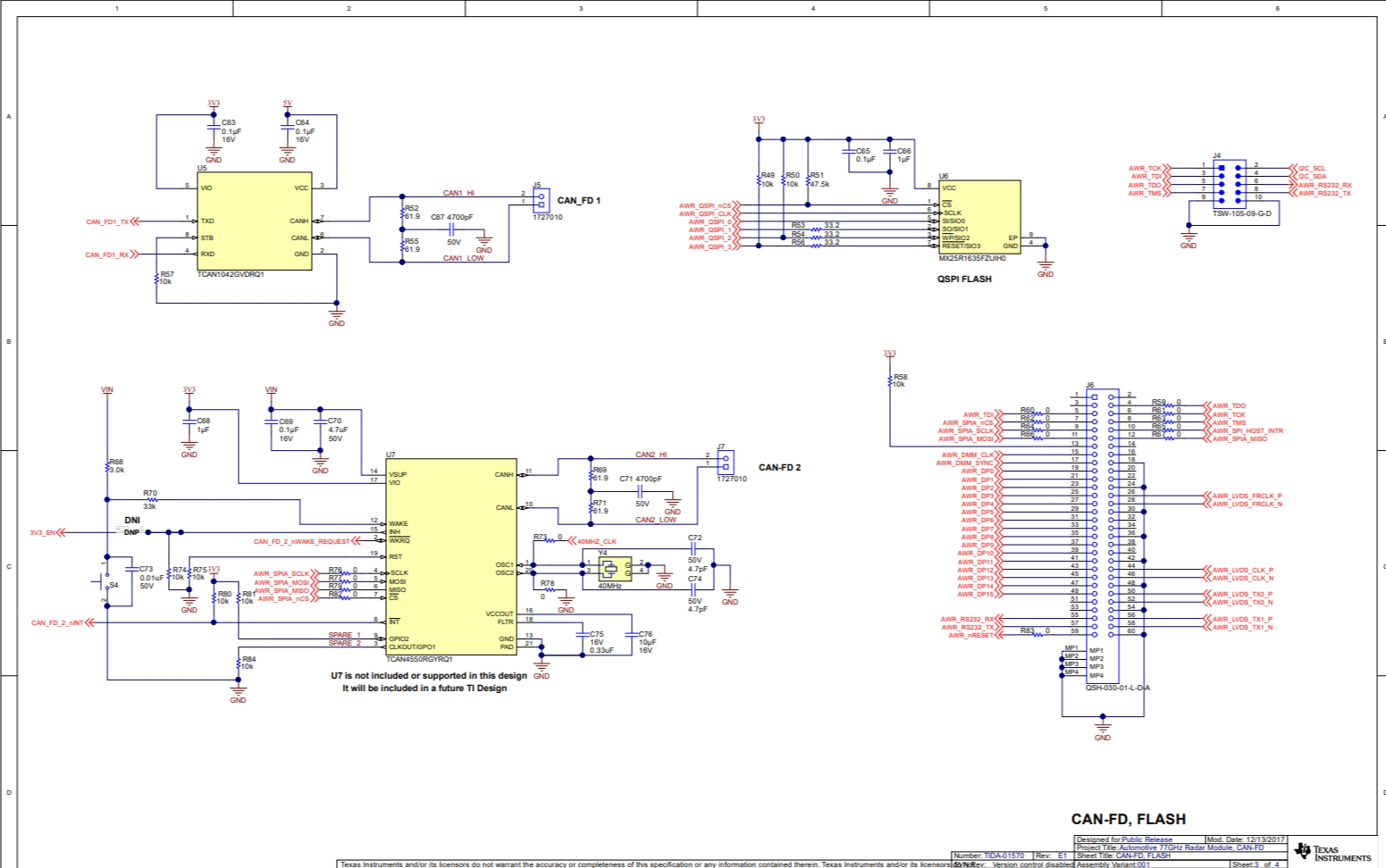 具有目标数据输出的汽车级 77GHz 雷达模块参考设计