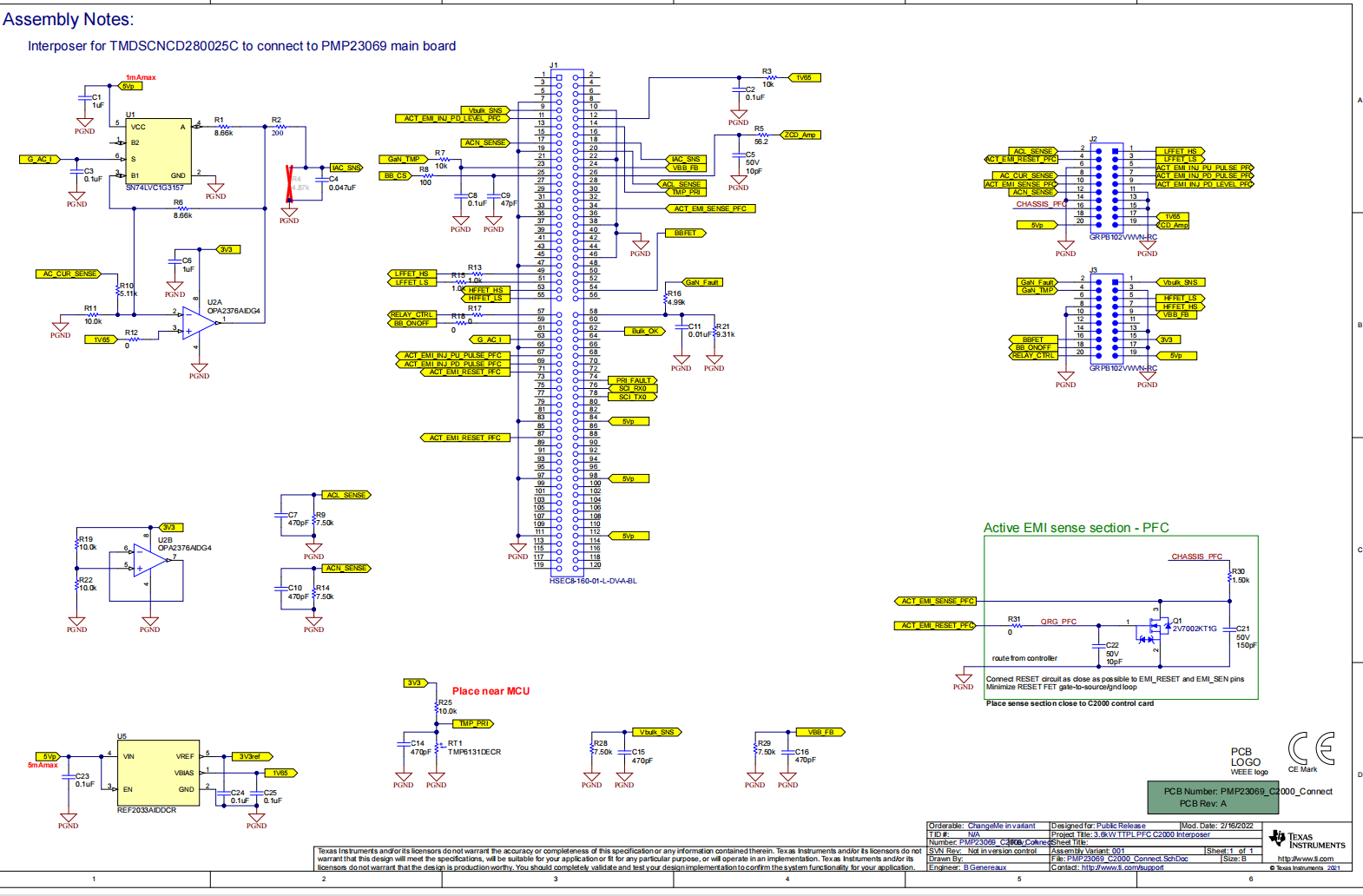 具有 16A 最大输入的 3kW、180W/in3 单相图腾柱无桥 PFC 参考设计