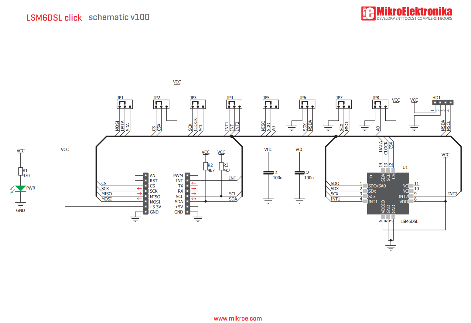 LSM6DSL模块