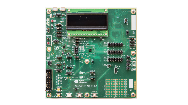 MAX32620/MAX32621微控制器评估板 - 适用于可穿戴设备与医疗监测