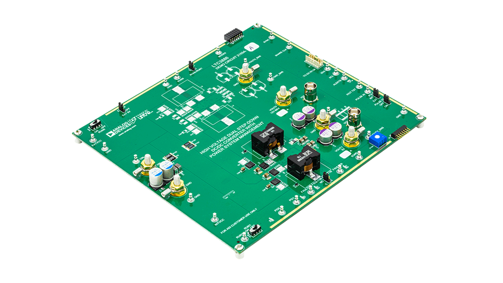 DLTC3886UKG 双/四相位同步降压电源管理演示板