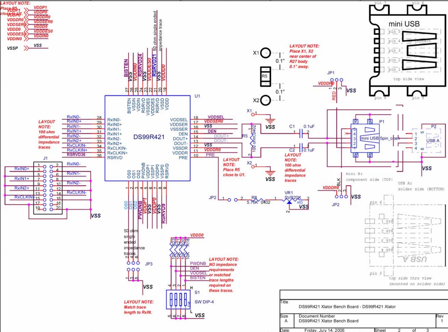 用于汽车 TFT LCD 显示屏的带 OpenLDI 接口的 WVGA 数字视频串行器/解串器参考设计