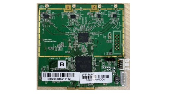 Quantenna QT3940BD 2x4 802.11ac双频RGMII硬件参考模块