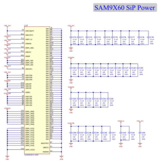 EV40E67A SAM9X60 Curiosity 开发板