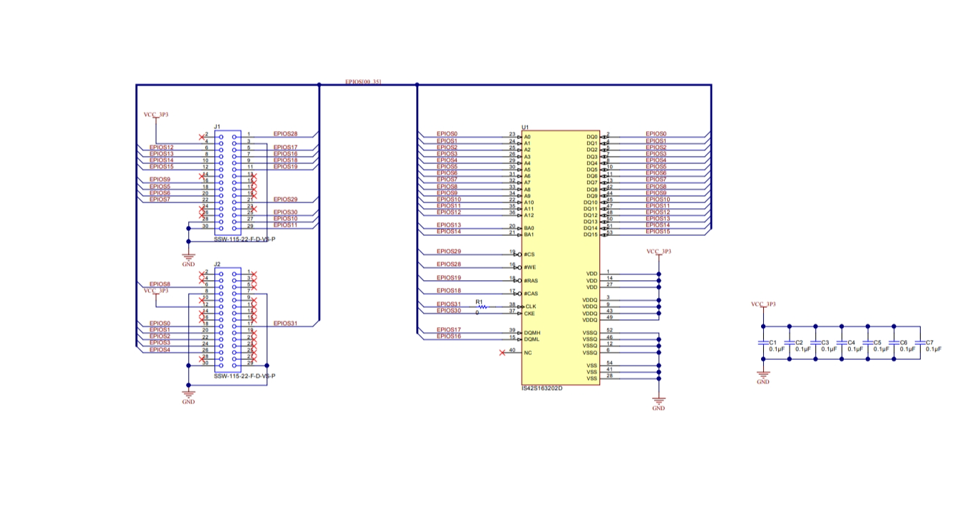 SDRAM 存储器与高性能微控制器的连接
