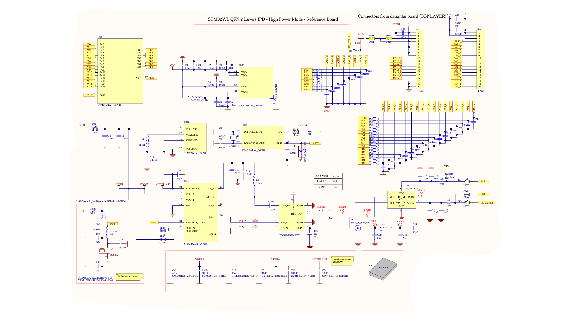 Stdes Wl5u2ihl：多协议lpwan微控制器开发板