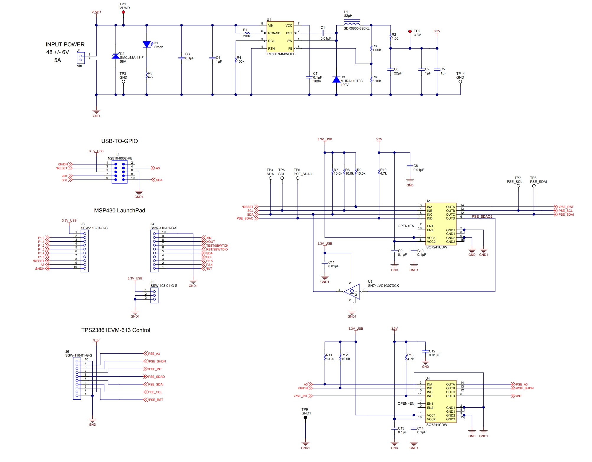 PoE PSE Type 2 (30W) IEEE 802.3at 完全自主的四端口解决方案