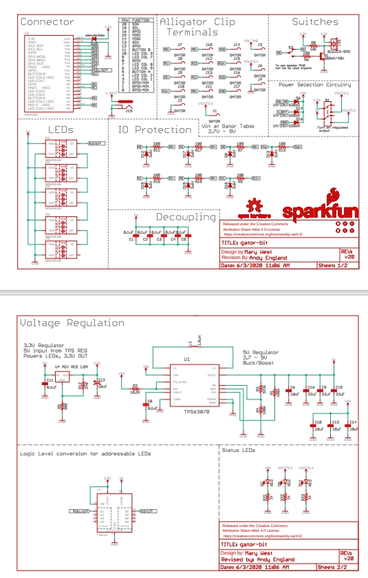 gator-bit v2.0 - micro-bit 载板