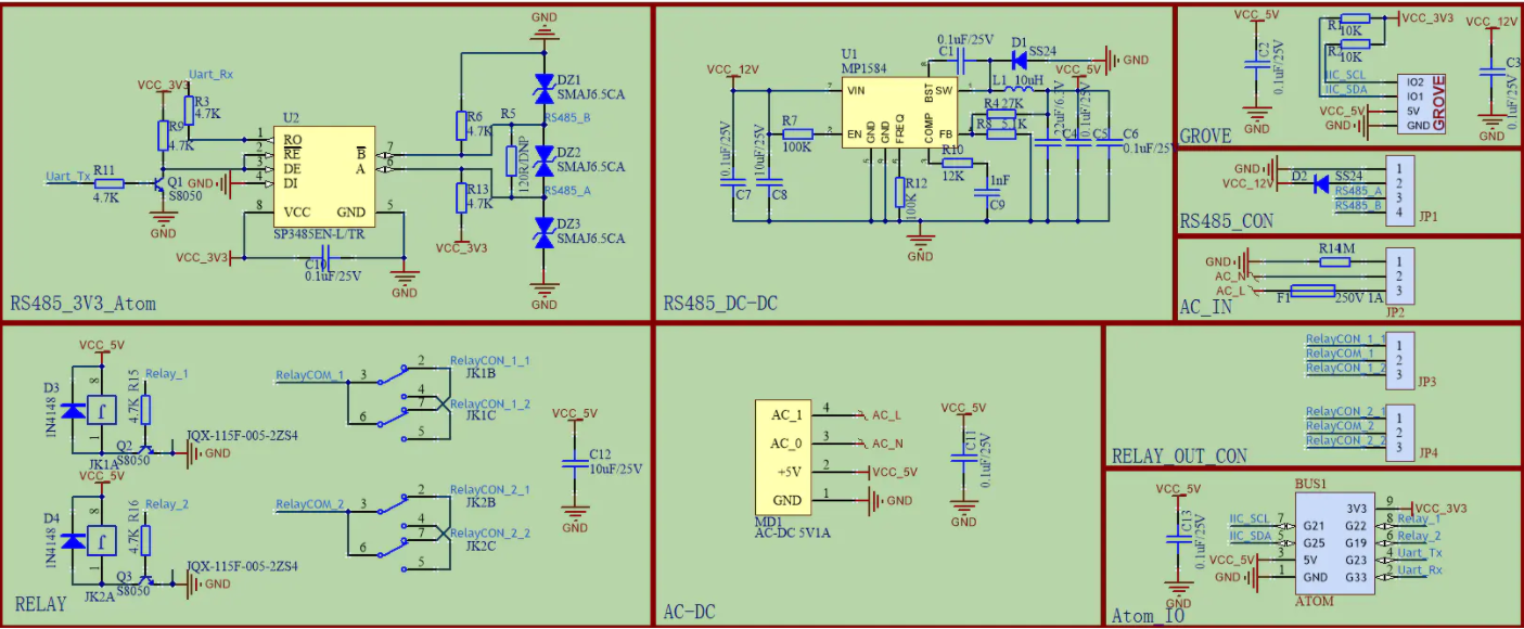 ATOM HUB AC-DC 远程控制开关套件
