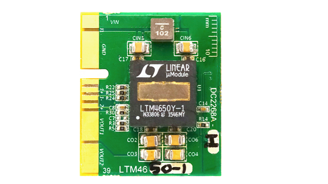 LTM4650-1高效率双路开关模式降压型电源演示板