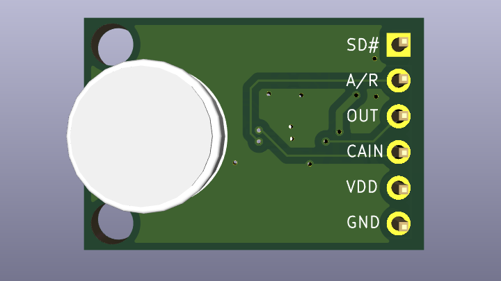 2025 Make Blocks阶段1 - 基于MAX9814ETD+T模拟麦克风模块设计