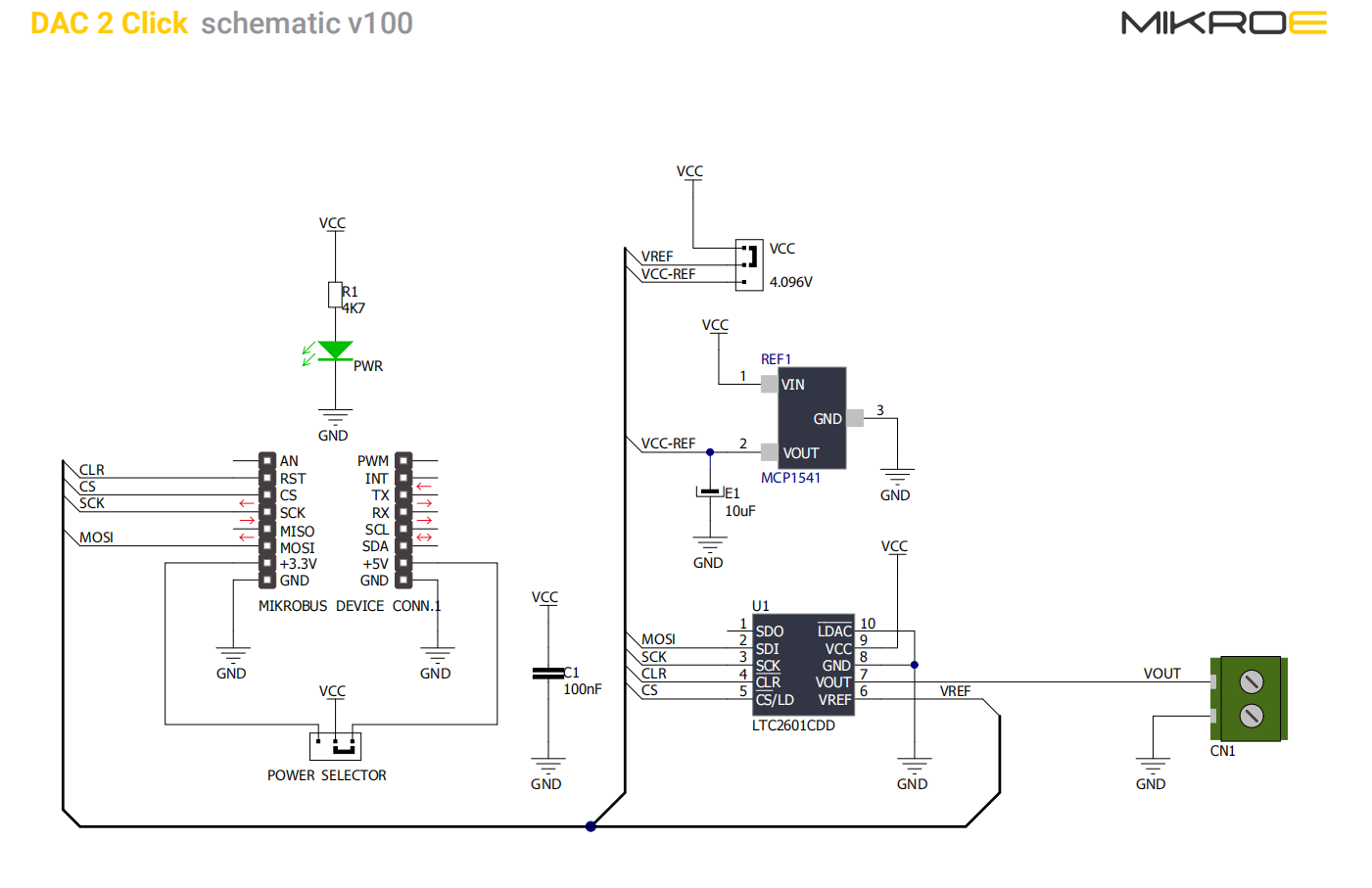 串行DAC数模转换器模块(2)