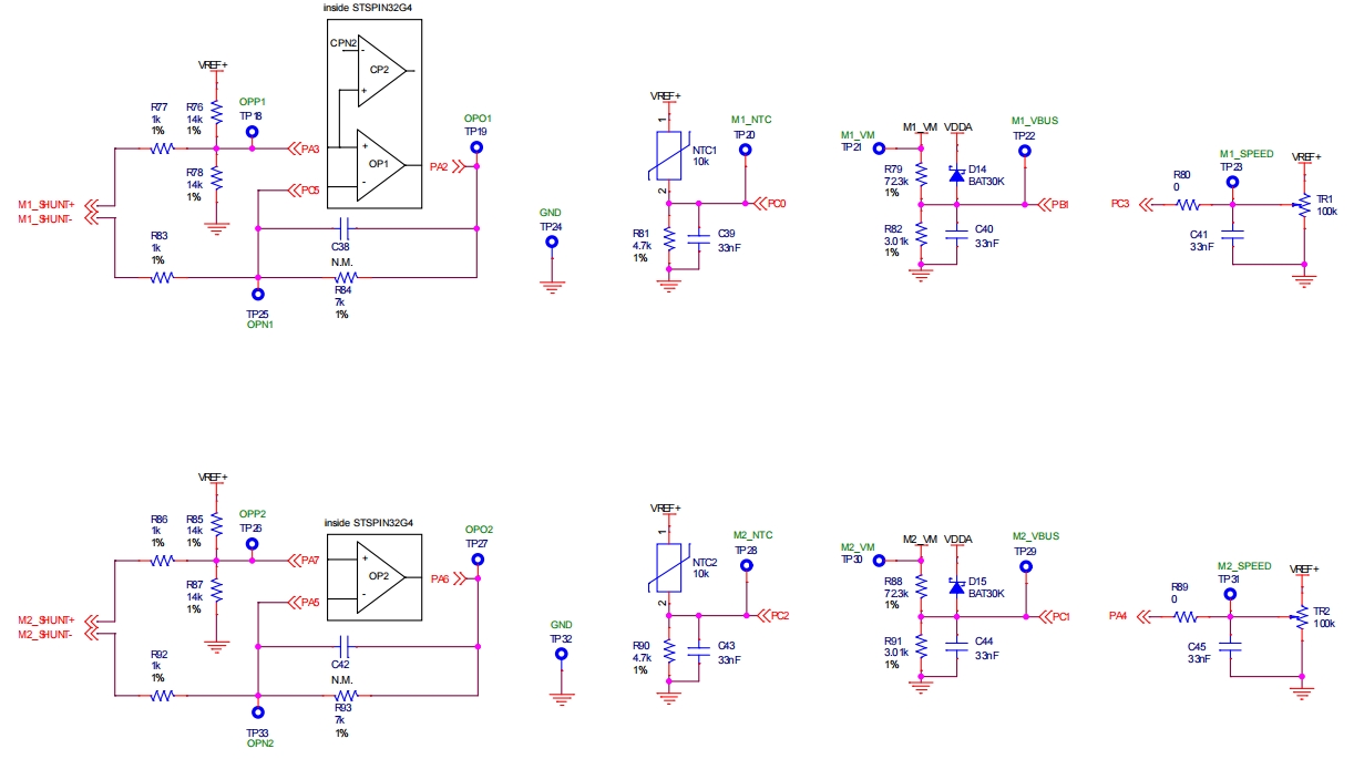 双三相无刷电机控制演示板