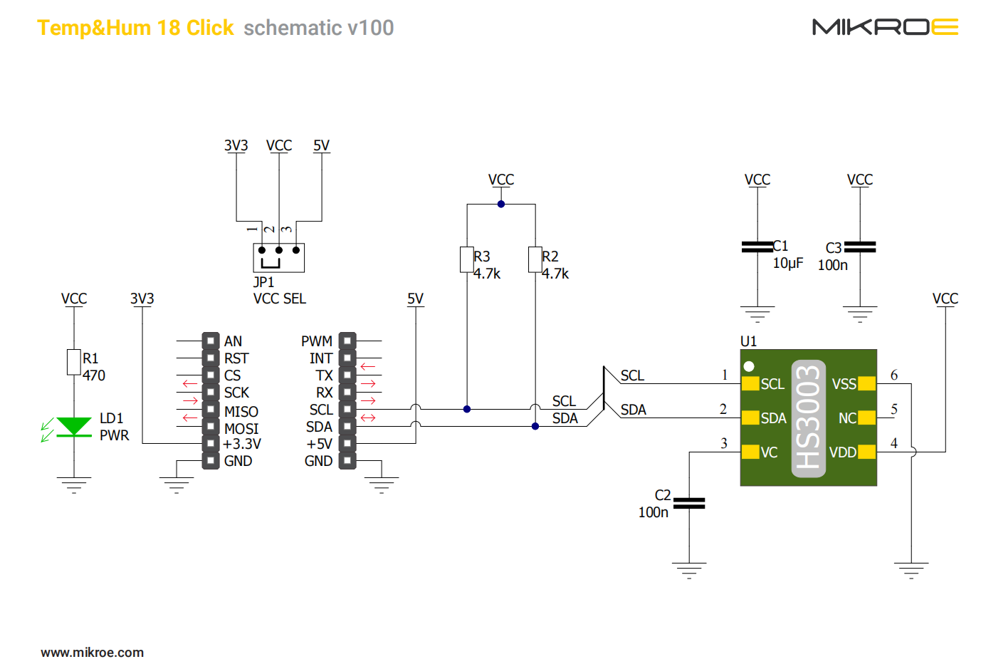 温湿度感应模块（18）