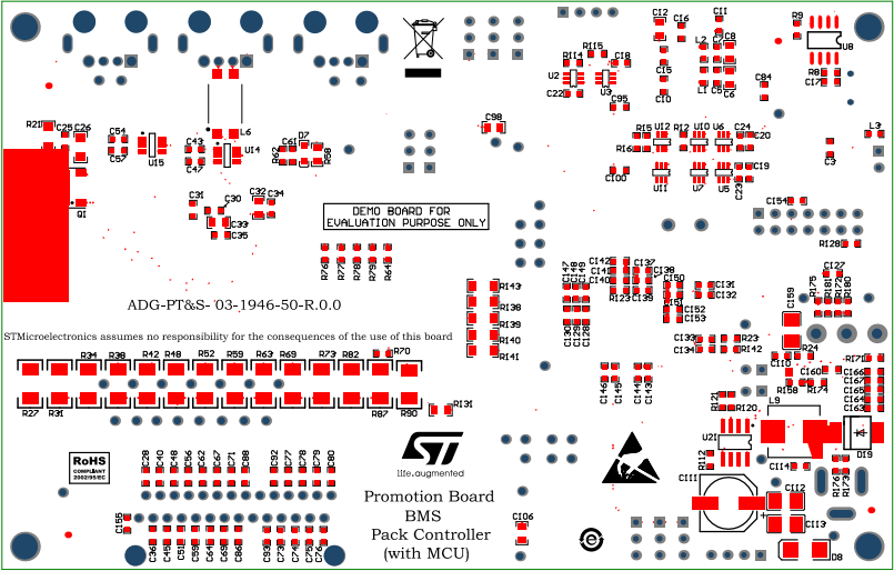 EVAL-L9963-MCU：电池管理系统开发板