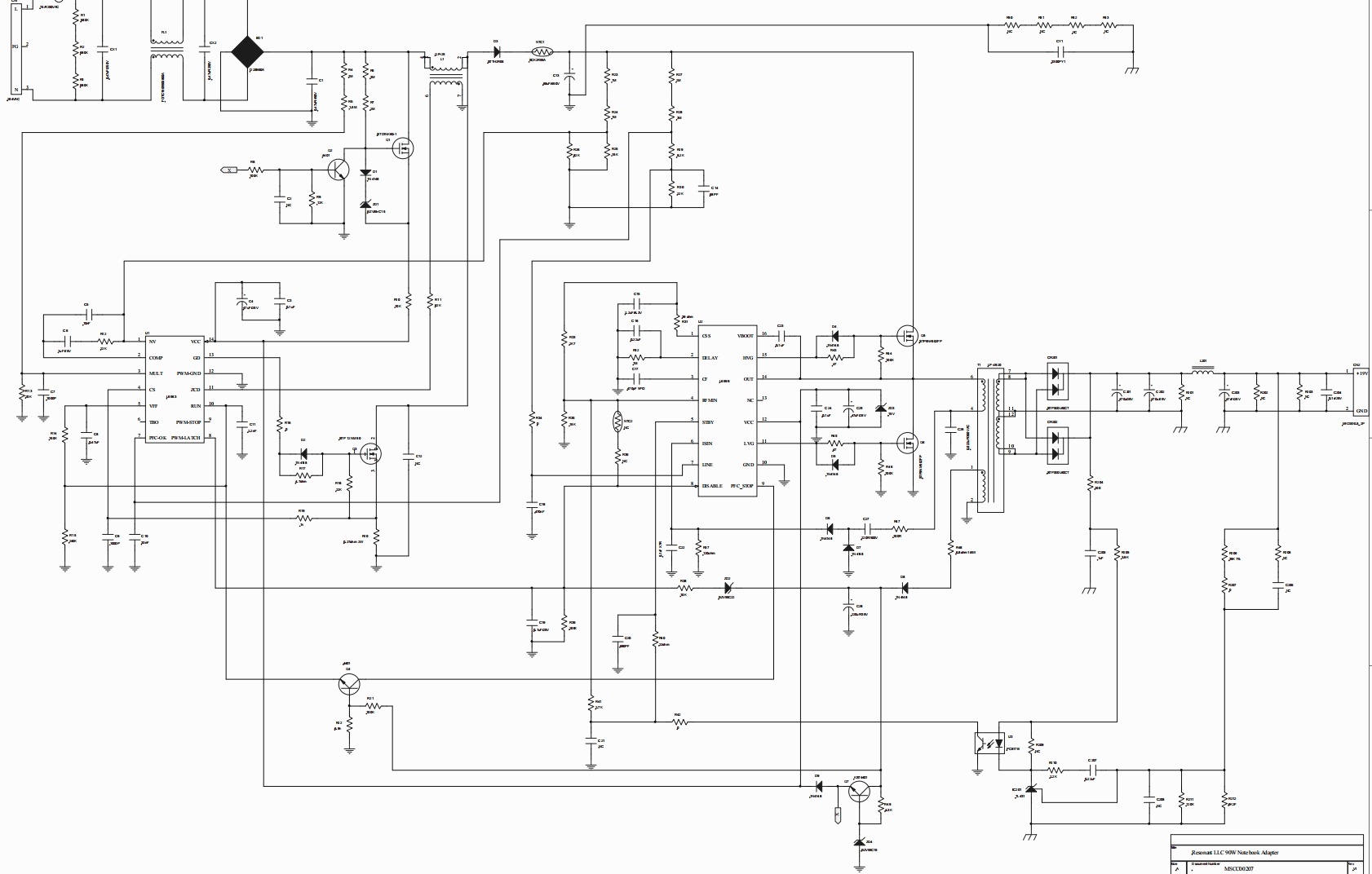 STEVAL-ISC002V1:基于90W宽范围家用交流适配器参考设计电路板