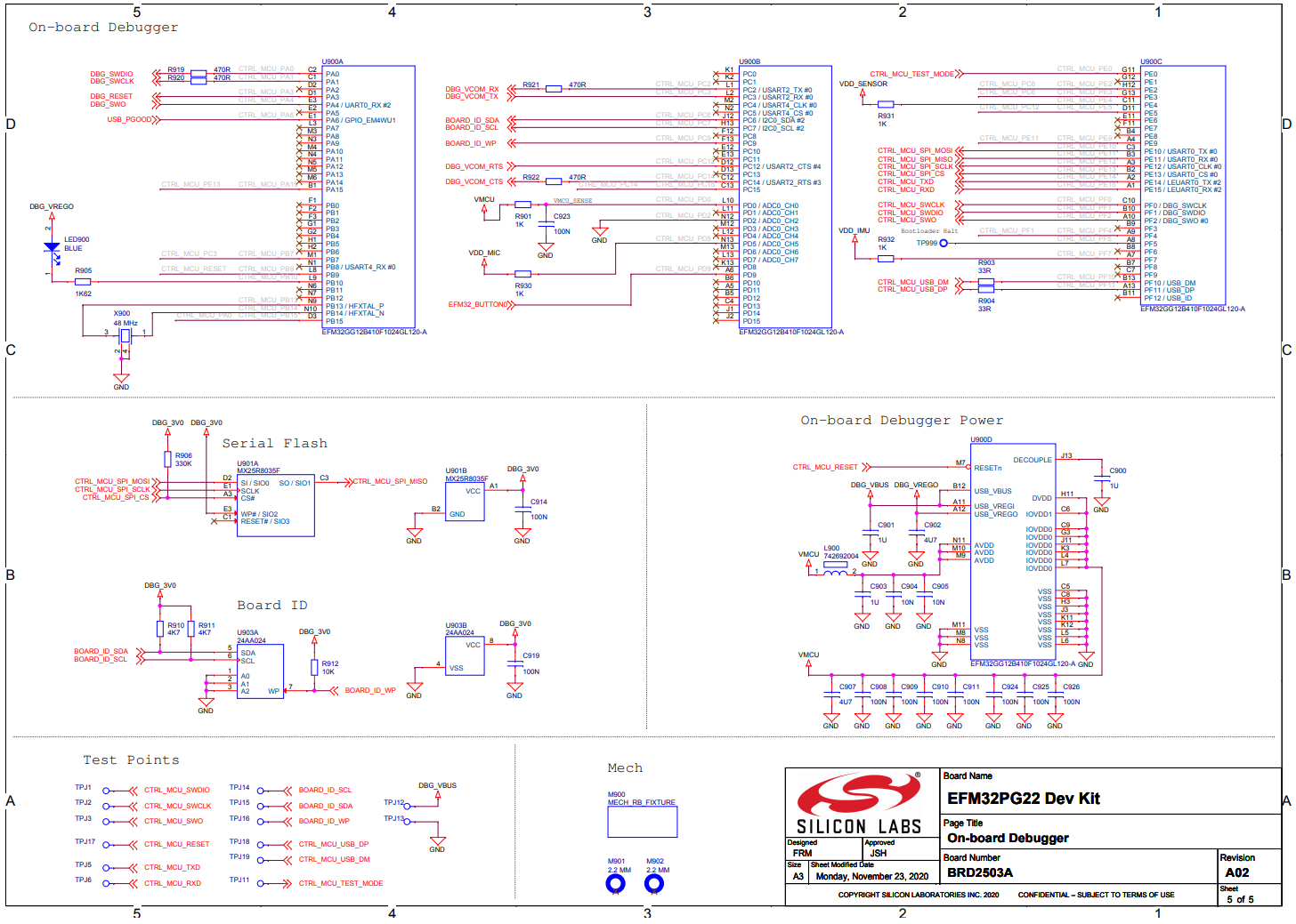 EFM32PG22 开发套件