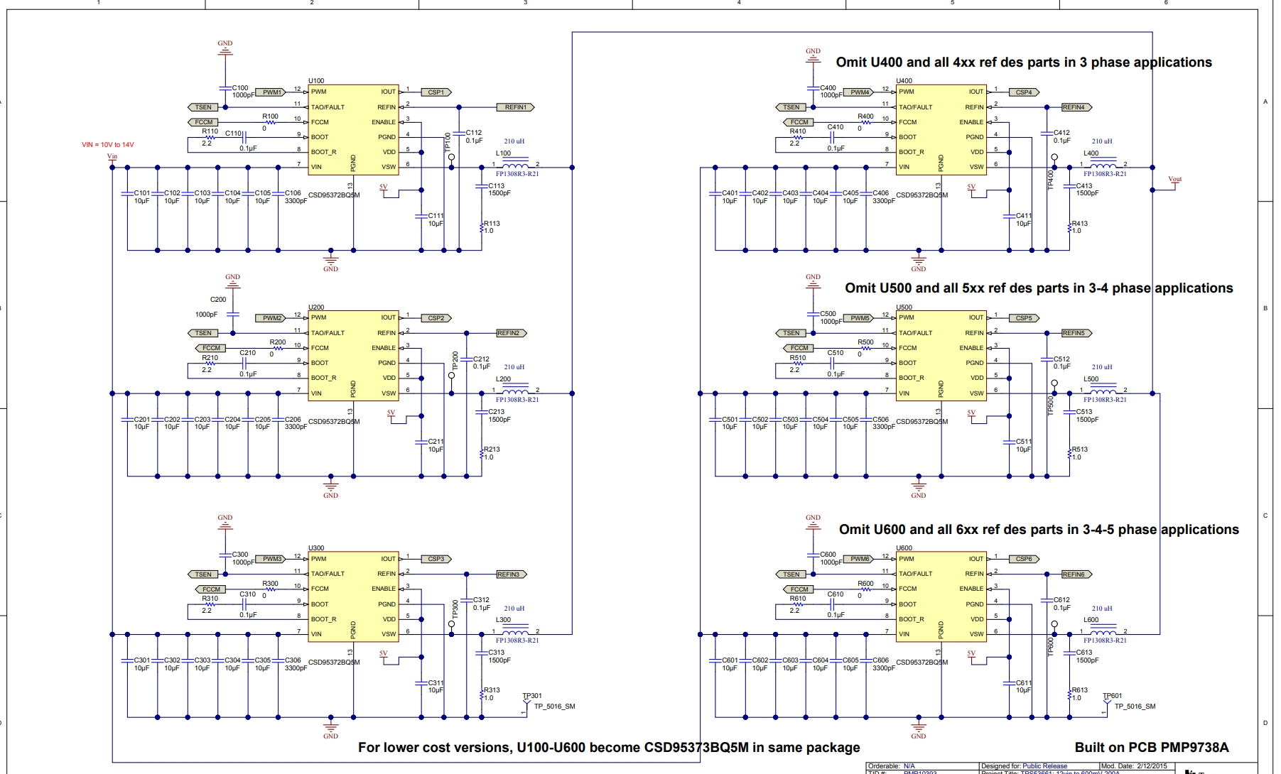 具有 PMBus 接口的高密度 600mV 200A 5-6 相 DC-DC 降压转换器参考设计