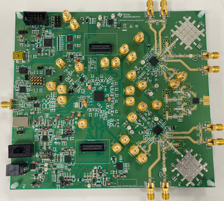 适用于雷达和 EW 应用的多通道射频收发器、低噪声时钟参考设计