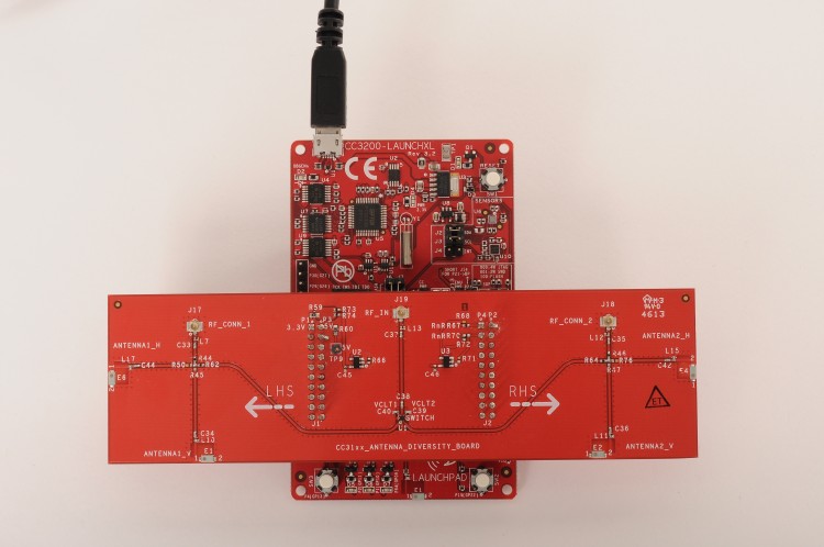 SimpleLink Wi-Fi 天线选择