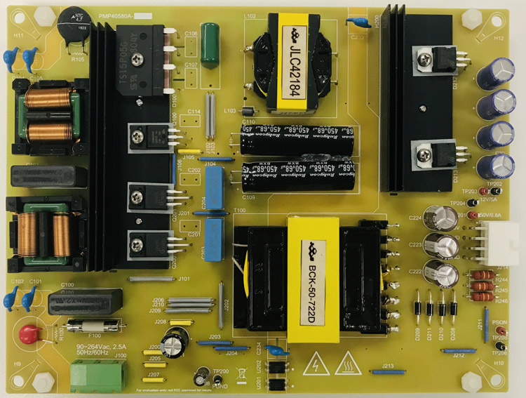 180W 通用输入 PFC + LLC 电视电源参考设计