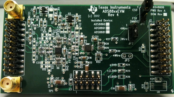 1KHz 交流、1mW、18 位、1Msps 条件下的数据采集