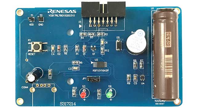 RL78/G10家用燃气报警器评估板