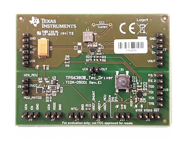 适用于 3.3V 输入的 TEC 驱动器参考设计